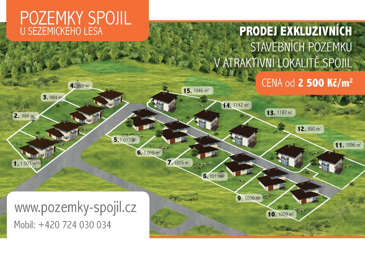 Ceník :: POZEMKY SPOJIL